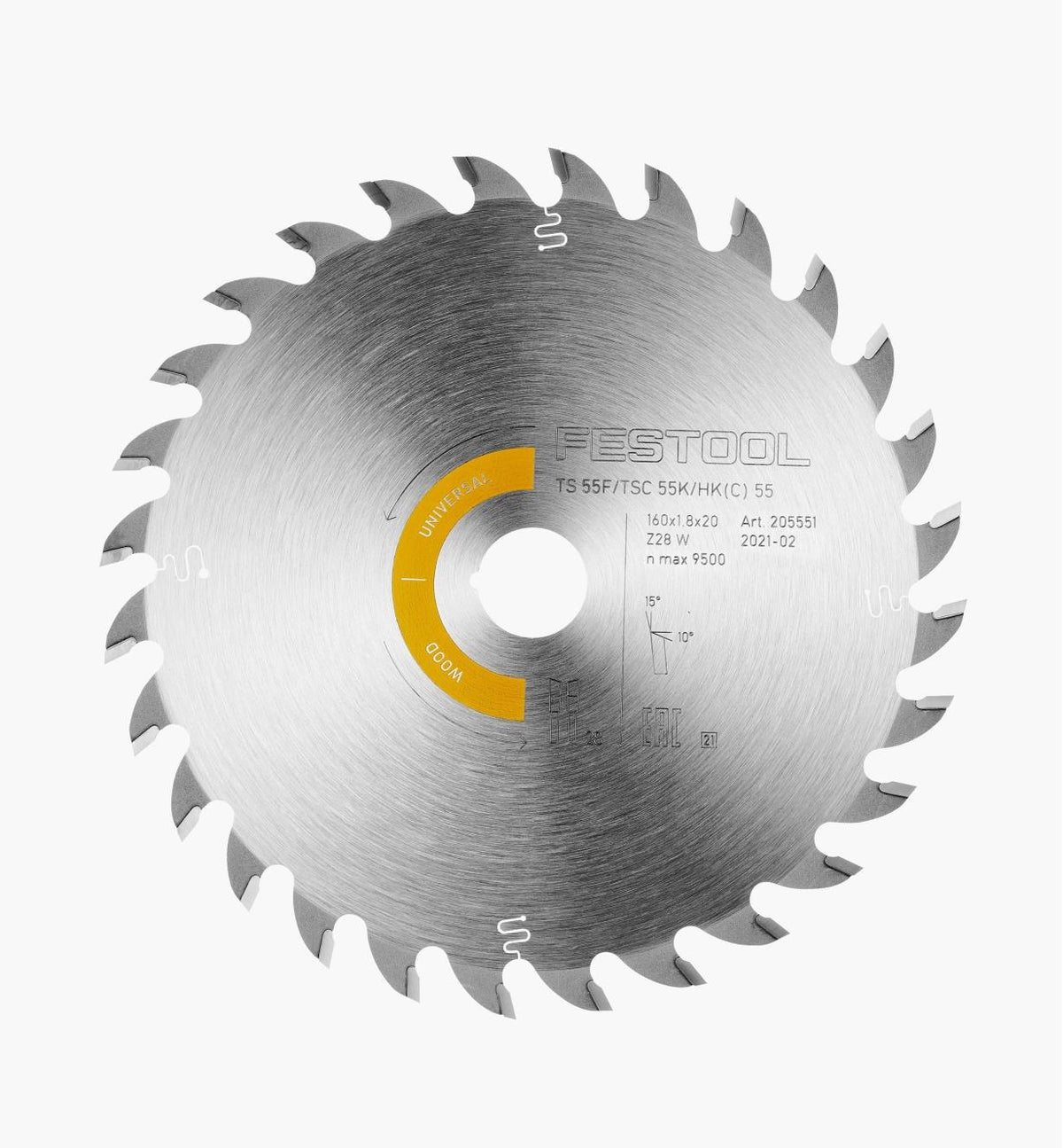 Festool 205560 Universal Saw Blade 160mm x 28T