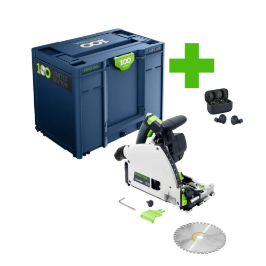Festool 578218 100 Years Limited Edition Track Saw TS 60 KEBQ-Plus