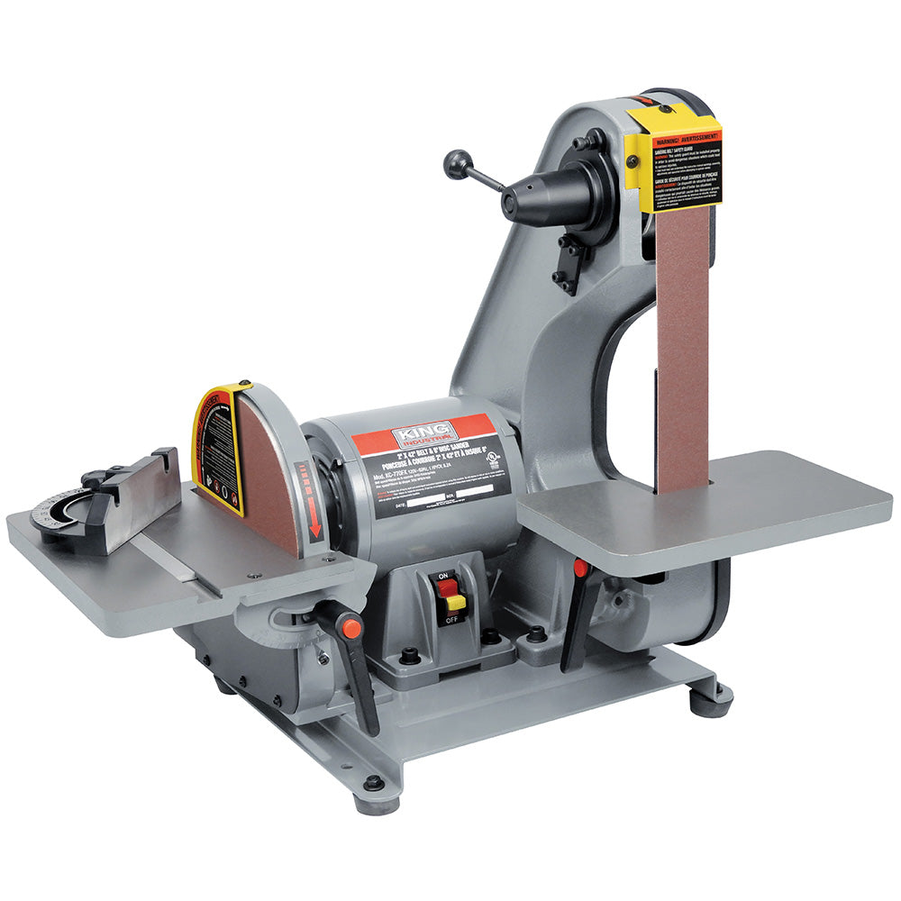 King KC-770FX 1"/2" Benchtop Belt/Disc Sander