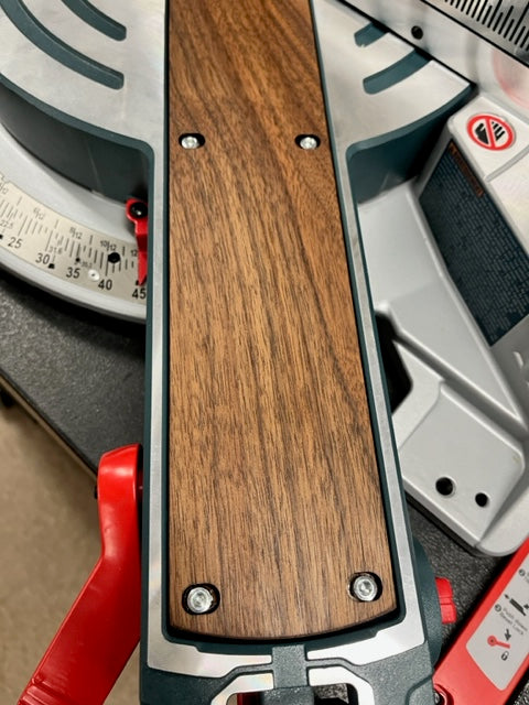 Bosch GCM12SD Miter Saw Zero Clearance Insert - Walnut