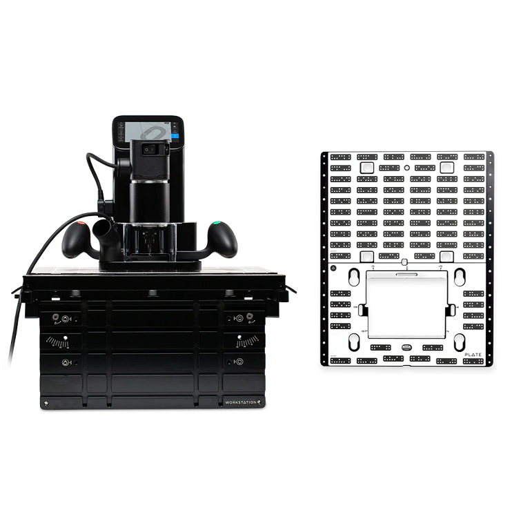 Shaper Origin SO2-NN Handheld CNC Router with SW1-AA Workstation, SV1-